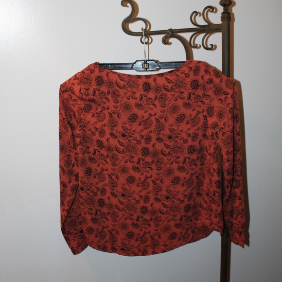 Forever 21 | Tops | Forever 2 Rust Colored Blouse Fall Colors | Poshmark